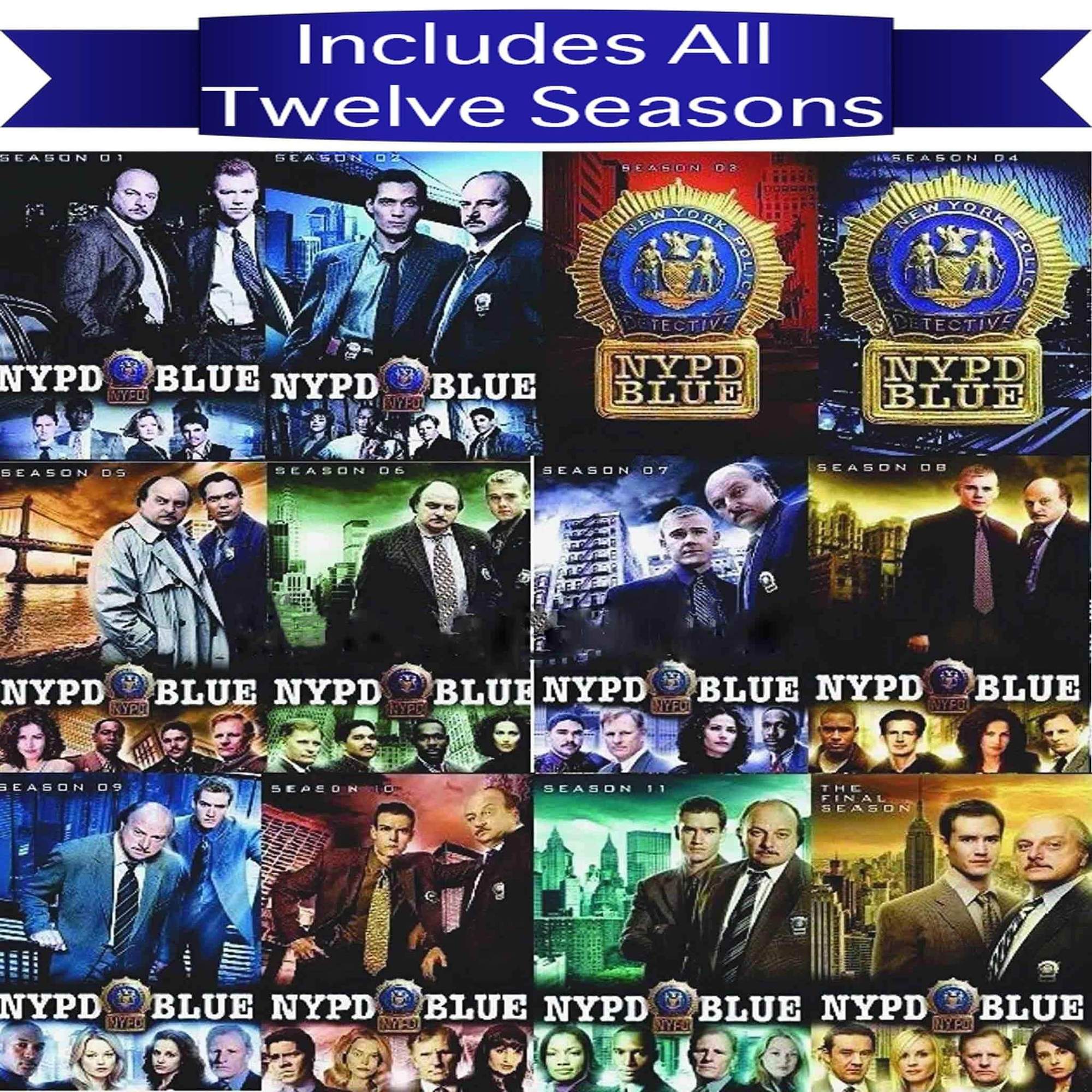 NYPD Blue TV Complete Series DVD Set - Season 1-12 – Household Hunter