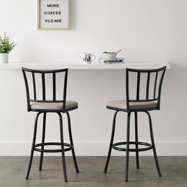 Robinson Adjustable Counter Height Barstool | Buy now – Household Hunter